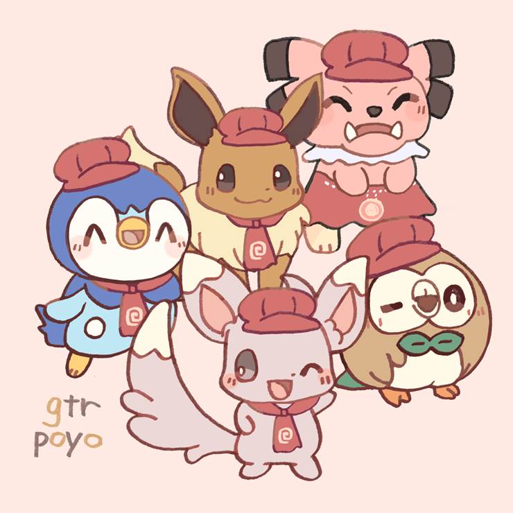 关都#209妖精宝可梦，布鲁(ブルー)插画图片 | BoBoPic