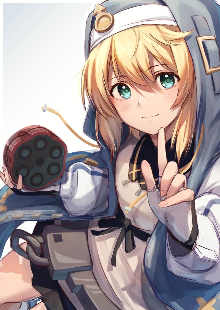 罪恶装备|插画师びーれん（B.Ren)的布丽吉特插画图片 | BoBoPic