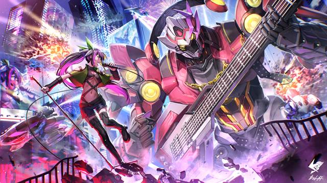 分辨率一般但画风帅啊_P站画师ダイエクスト/DAI-XT.作品分享 | BoBoPic