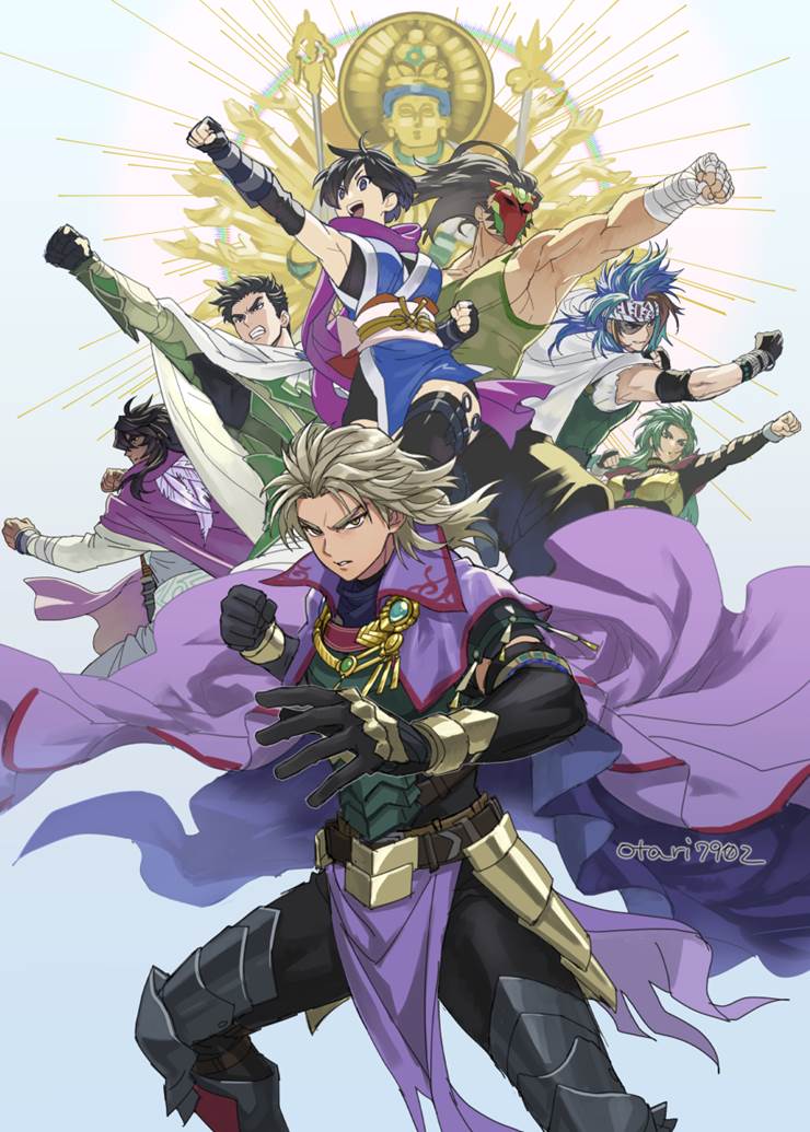 《浪漫沙加2》插画图片 | BoBoPic