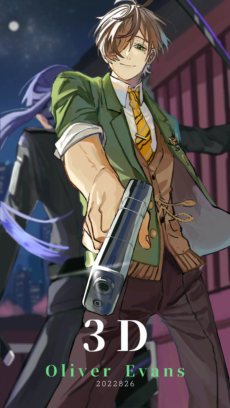 彩虹社,Oliver Evans,Virtual Youtuber 100+ bookmarks,Virtual YouTuber 1000+ bookmarks,one eye ...