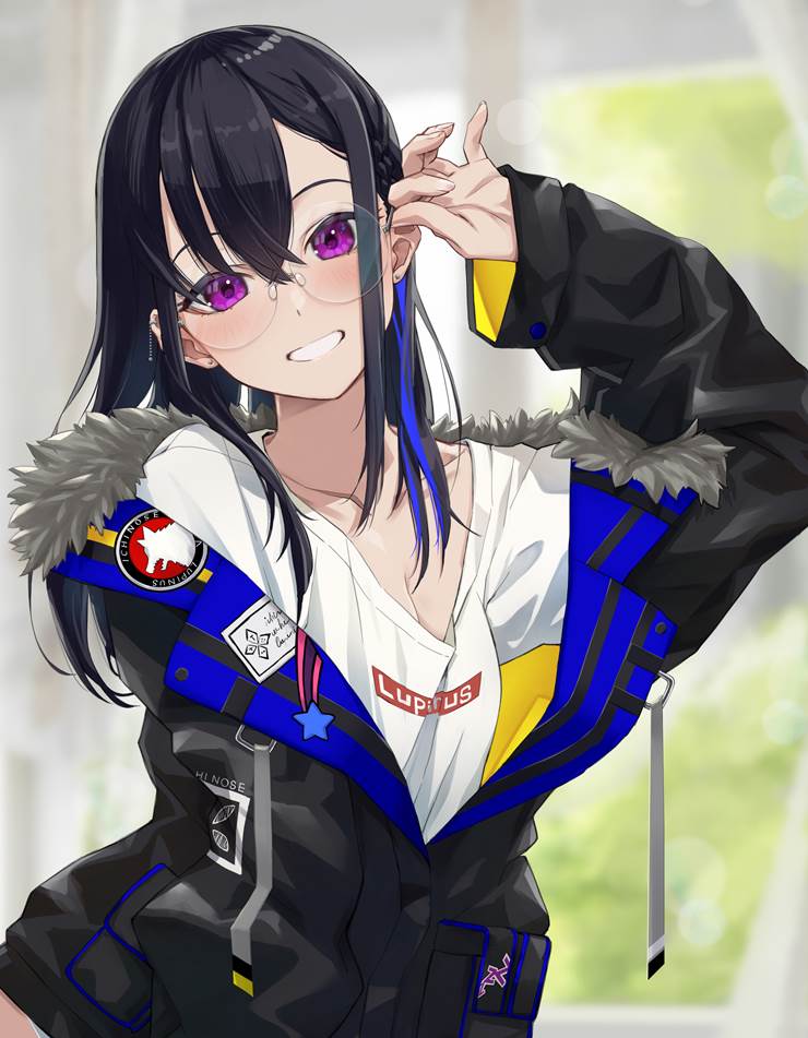 |插画师ruo的一之濑丽插画图片 | BoBoPic