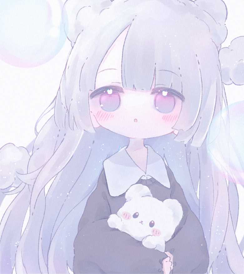 しゃぼん|甘目もな的卡哇伊插画图片 | BoBoPic