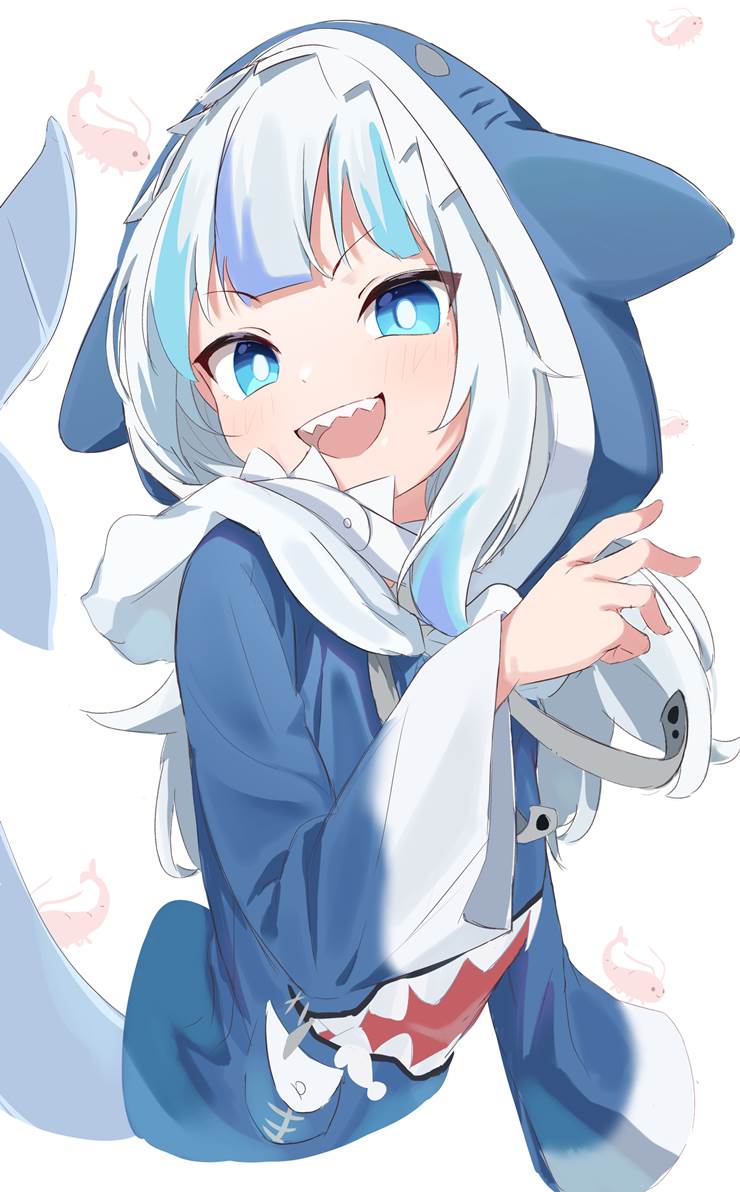 A!|插画师キズ的鲨鱼插画图片 | BoBoPic