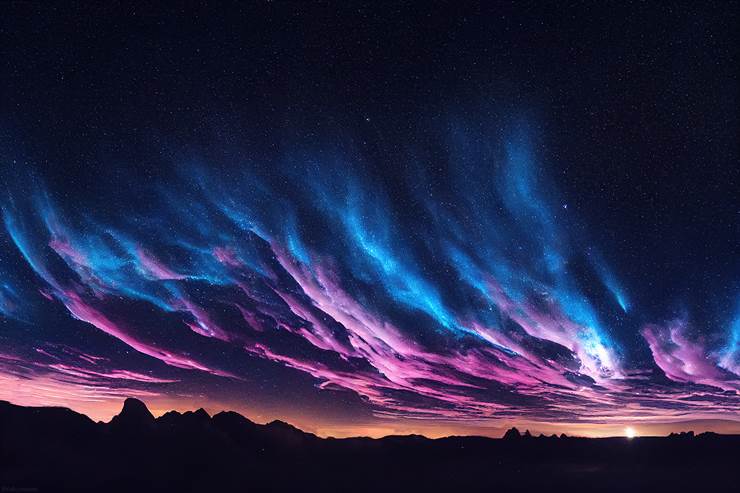 R\\E|插画师Uomi的风景插画图片 | BoBoPic