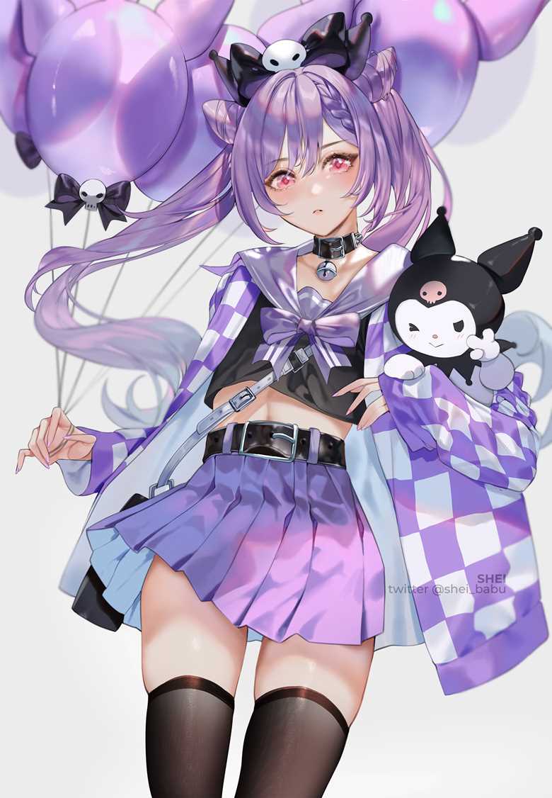 Keqingshei的刻晴插画图片 Bobopic