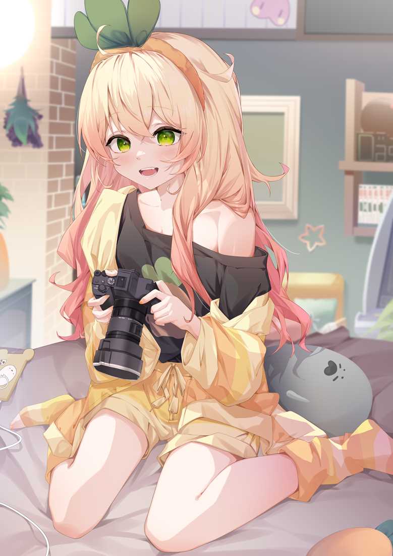 桃铃音音|PoLa的虚拟主播插画图片 | BoBoPic