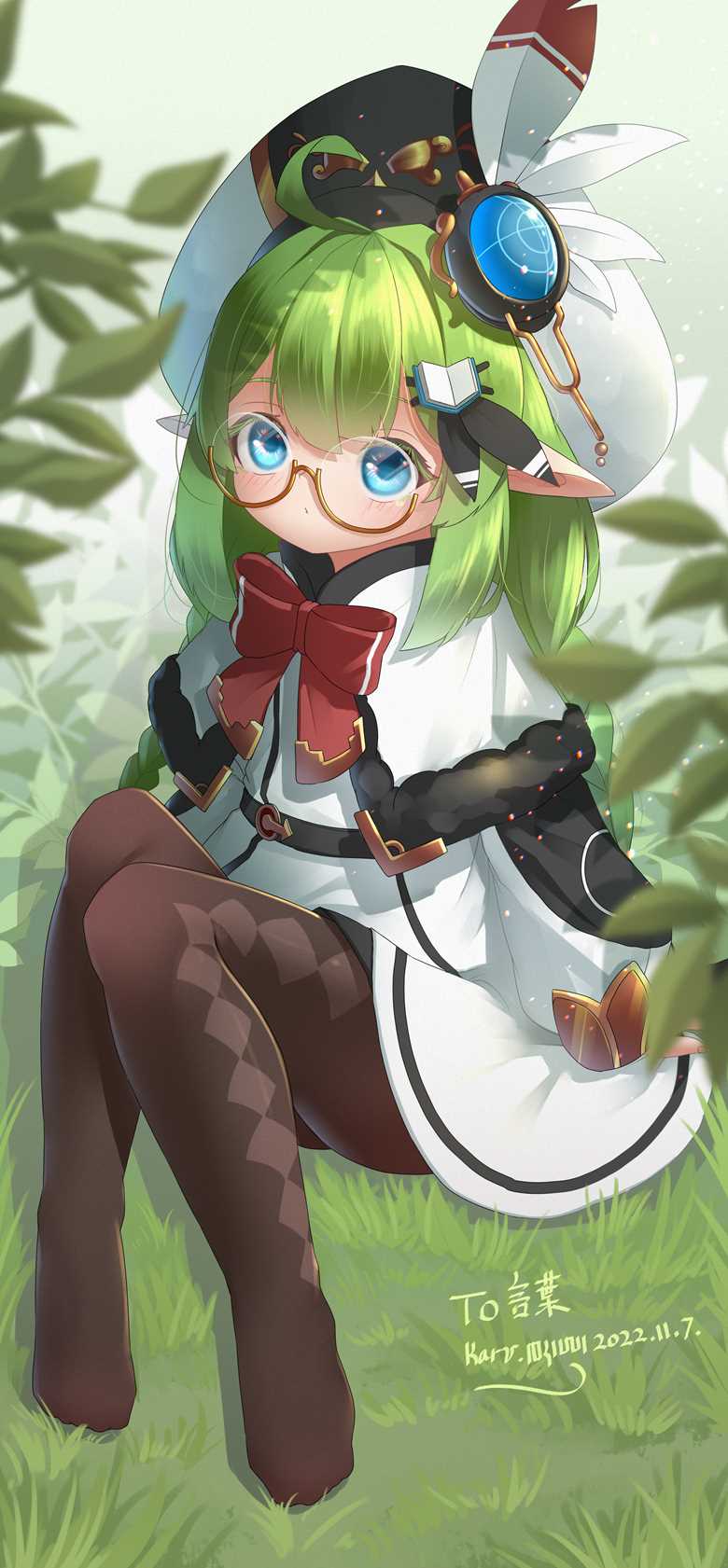 苏酱|Karv的黑丝袜插画图片 | BoBoPic