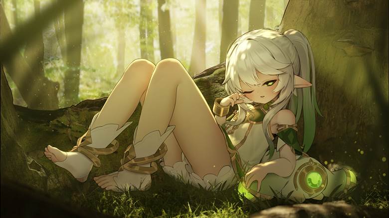 Nahida|M2M的草神插画图片 | BoBoPic