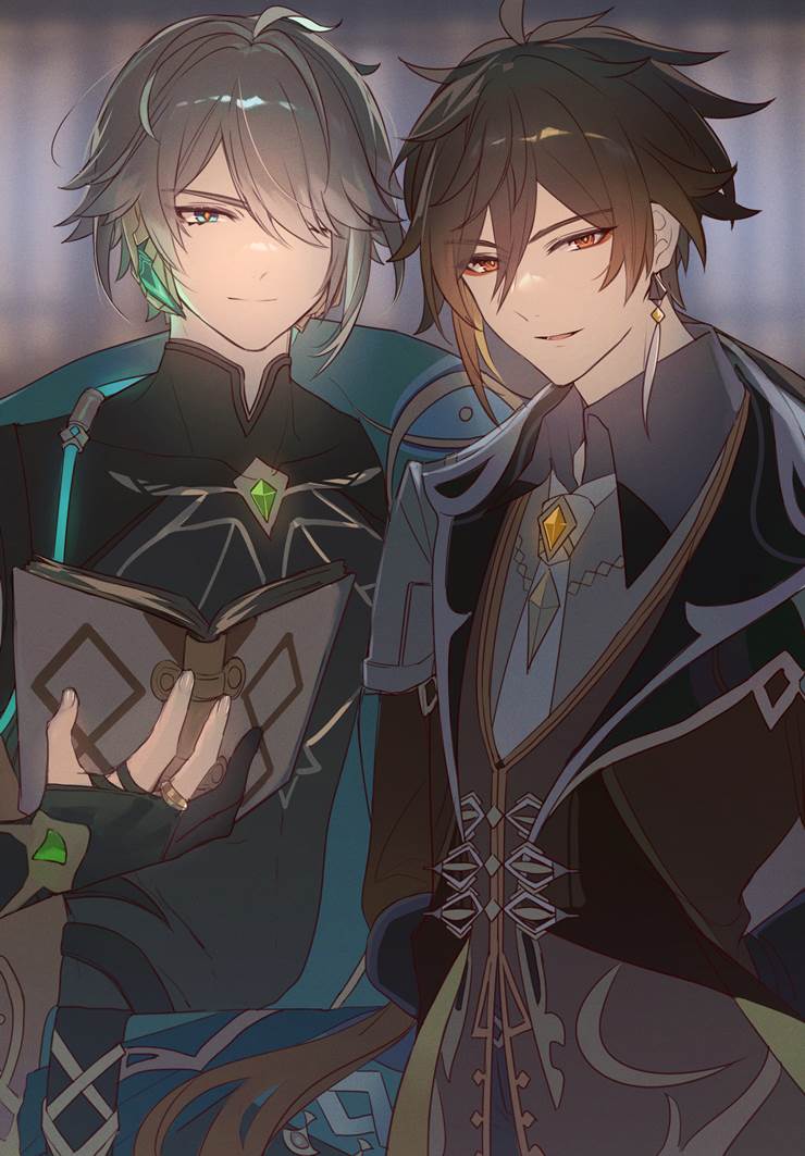 |插画师SP3:p的钟离插画图片 | BoBoPic