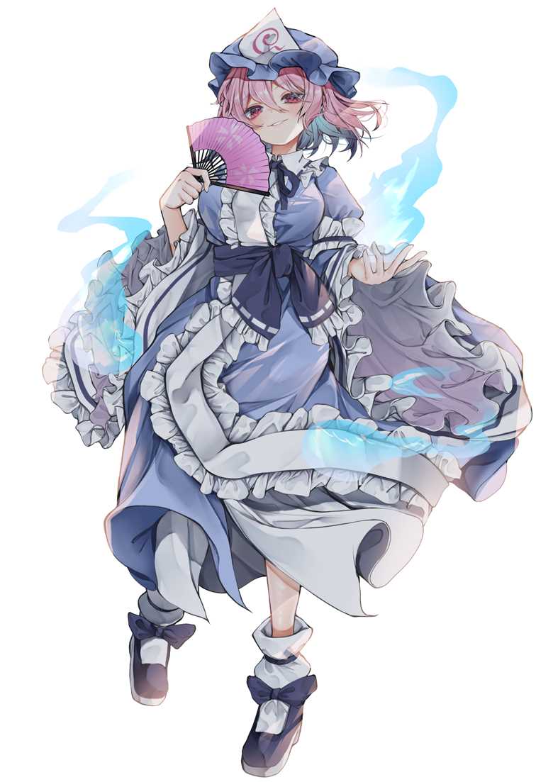 ゆつね始めました的西行寺幽幽子插画图片 Bobopic