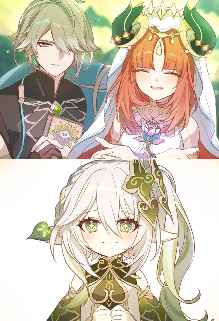 |插画师SP3:p的纳西妲插画图片 | BoBoPic