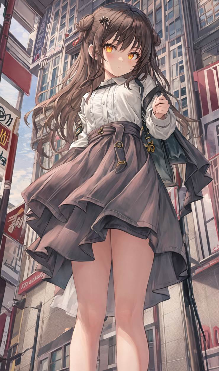 ciity|插画师雨夏的AI绘图（女孩）插画图片 | BoBoPic