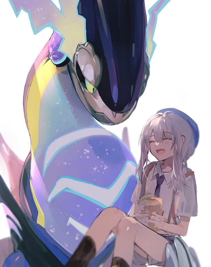 关都#1008悖谬宝可梦，密勒顿(ミライドン)插画图片 | BoBoPic