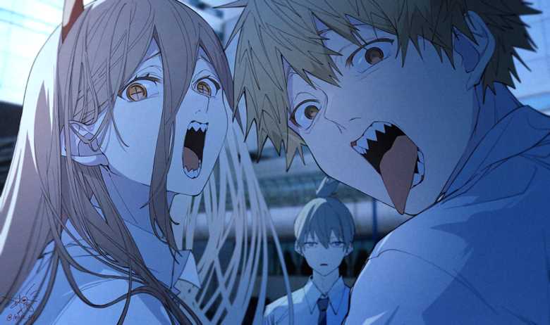 チェンソーマンFA|sa拾的电锯人插画图片 | BoBoPic