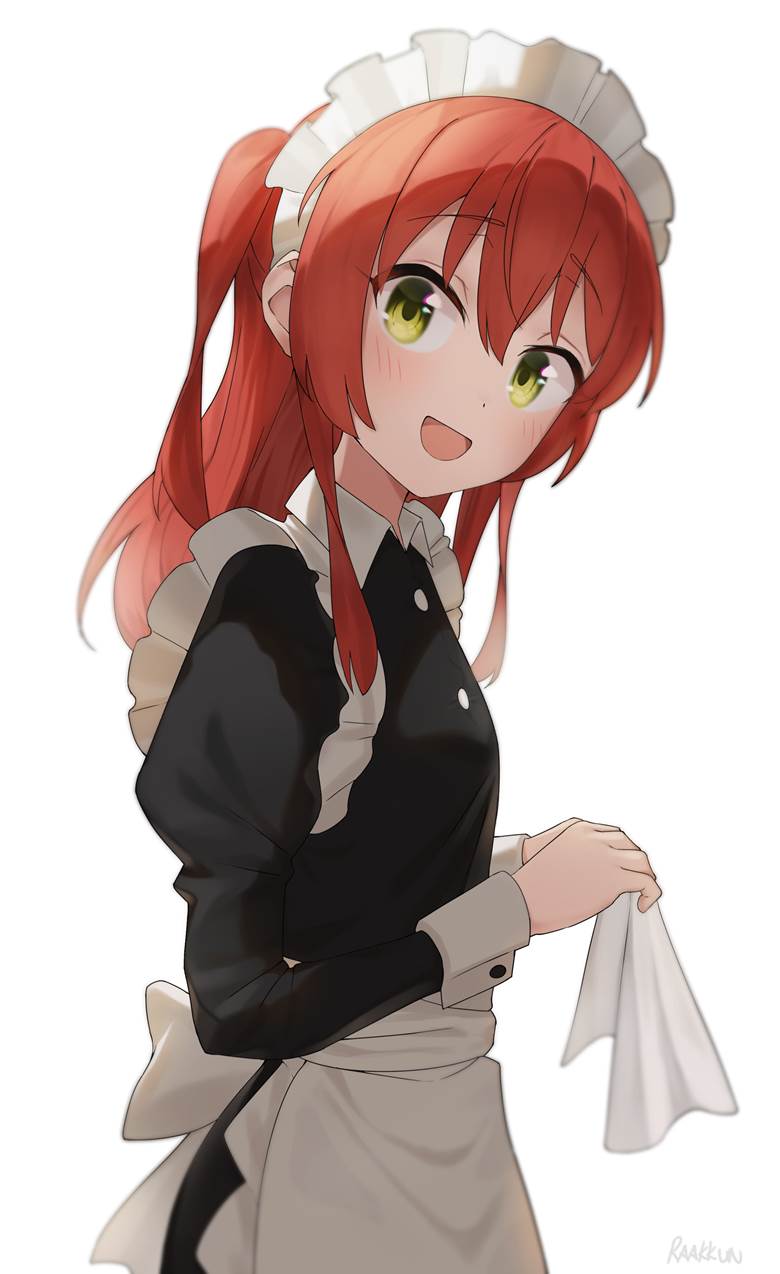 Kita Ikuyo Maid|插画师raakkun的喜多郁代插画图片 | BoBoPic