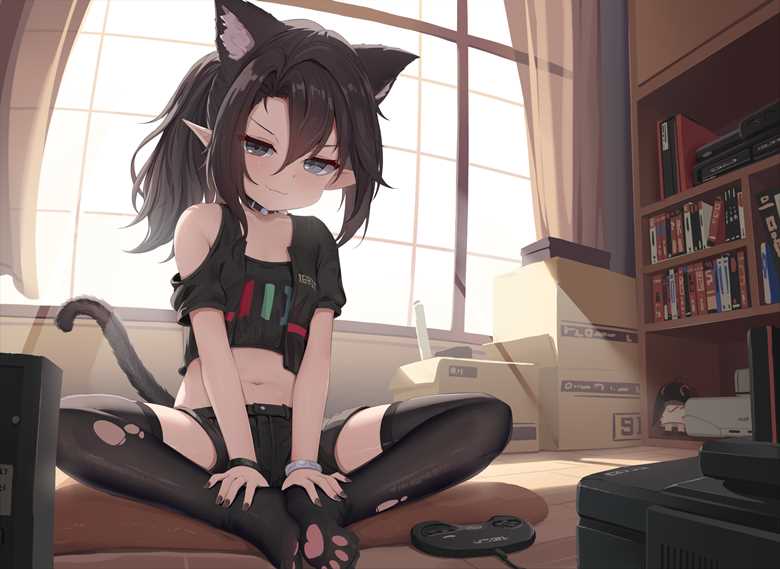 game room|Tenroy的黑丝袜插画图片 | BoBoPic