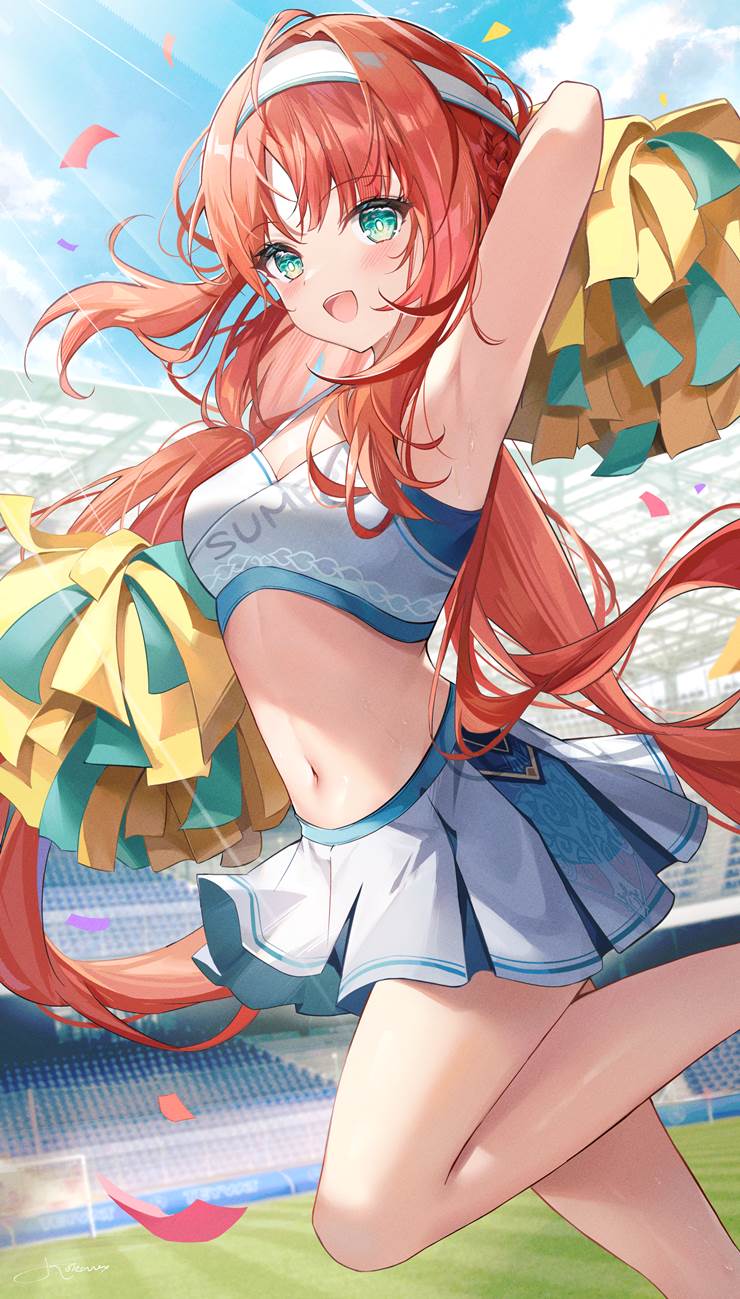 Cheerleader Nilou|Kokonex的原神插画图片 | BoBoPic