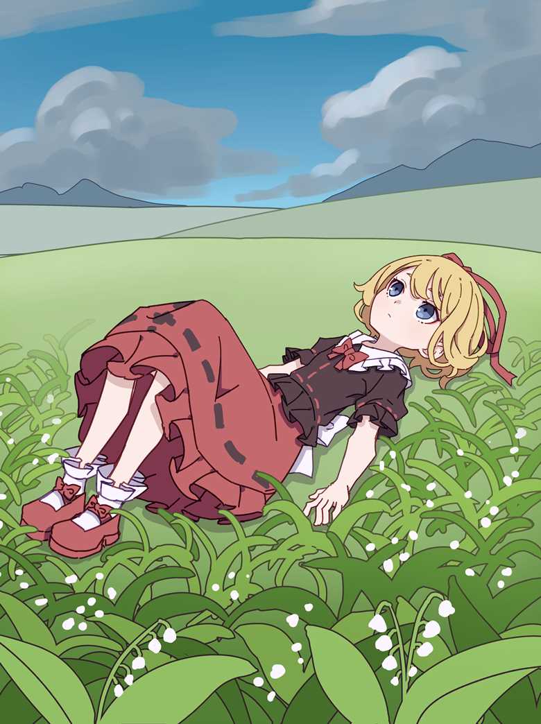 东方 东方project 梅蒂欣·梅兰可莉 Drawn In 1 Hour At Night 东方project1000收藏 Lily Of
