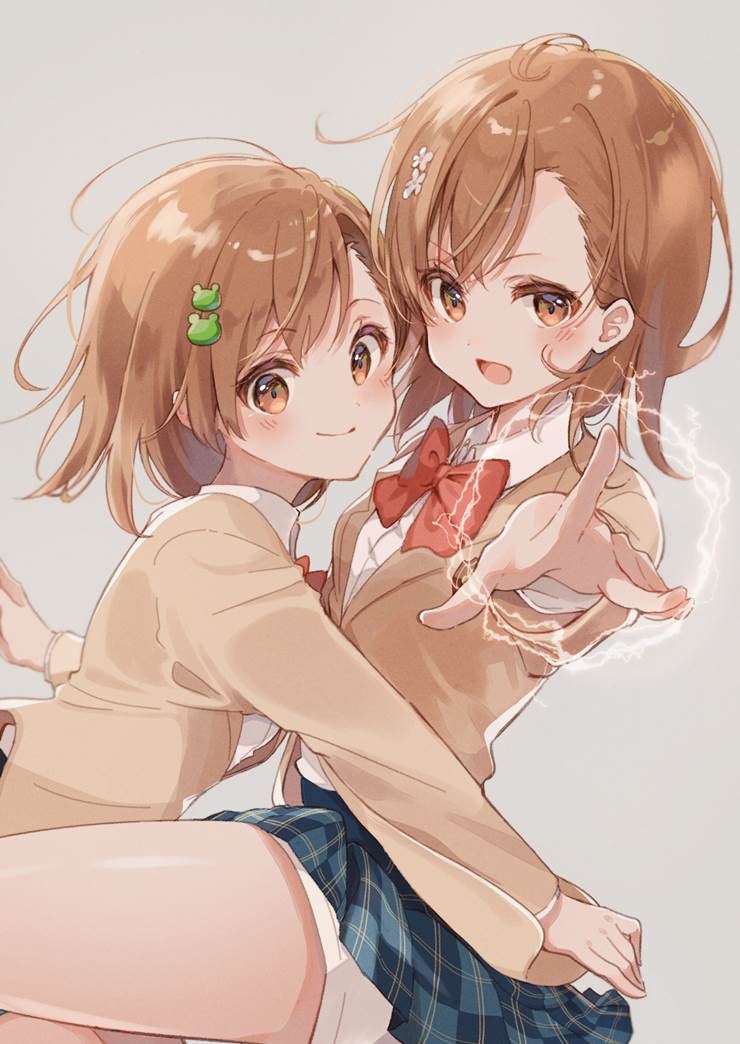 美琴ちゃんず ひまねこ。的御坂美琴插画图片 Bobopic