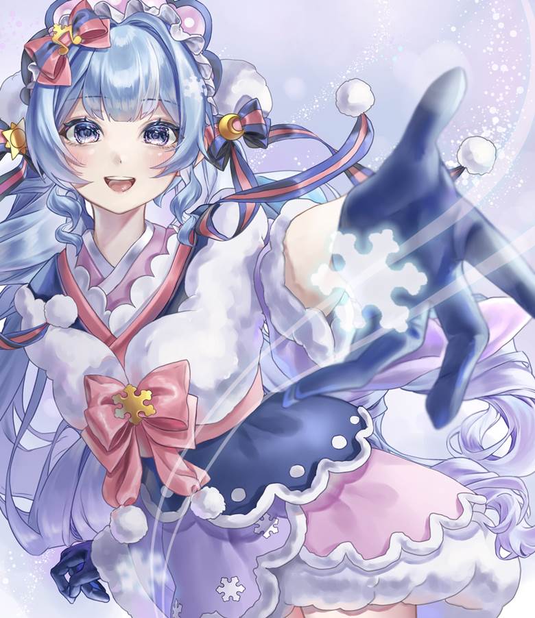 私の季节！|插画师REA的雪未来2023插画图片 | BoBoPic