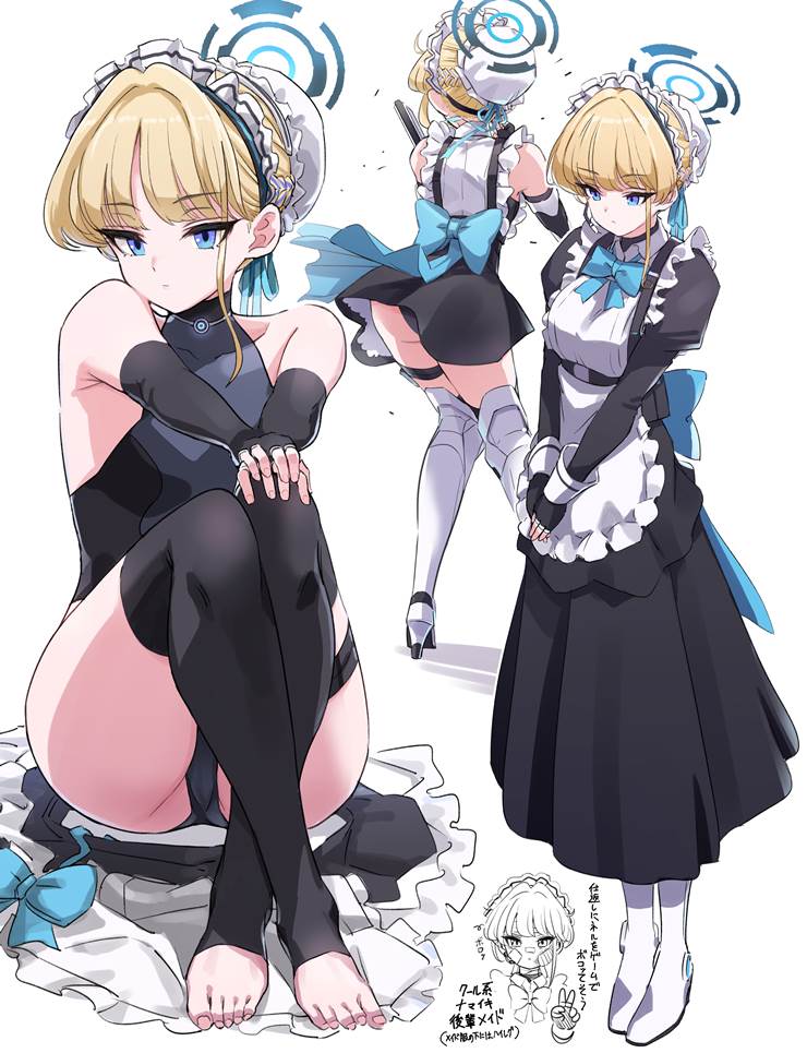 《碧蓝档案》飞鸟马时精美插画图片 | BoBoPic