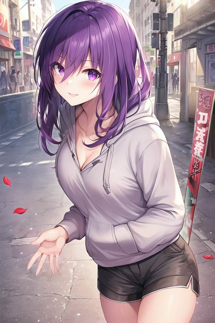 雷电将军6|插画师LoveLetter的AI绘图（原神）插画图片 | BoBoPic