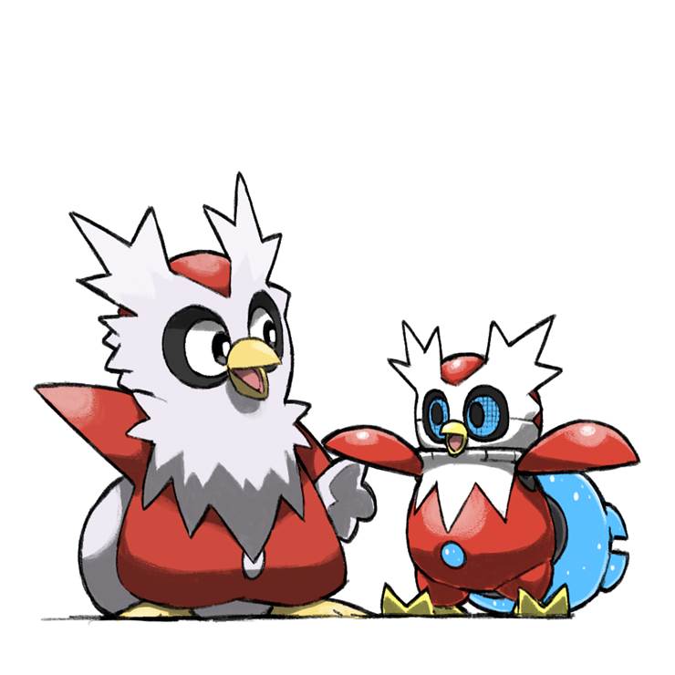 关都#991悖谬宝可梦，铁包袱(テツノツツミ)插画图片 | BoBoPic