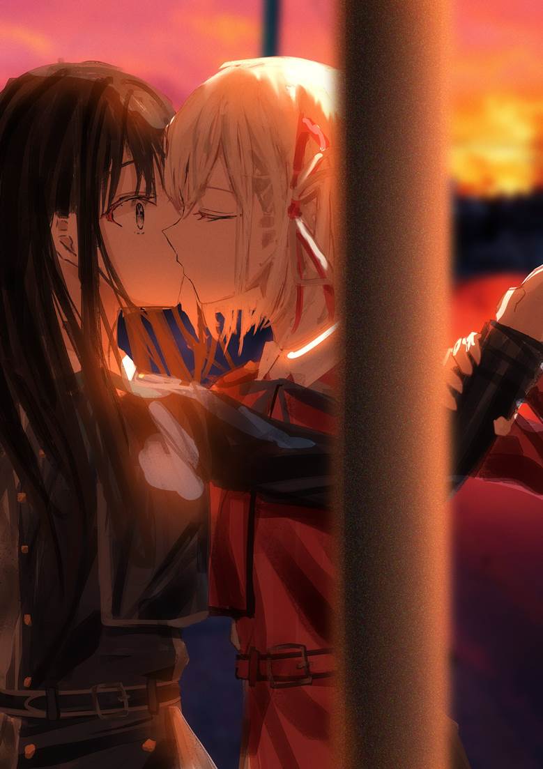 第91天，咕咕 ii|おばけ的莉可丽丝插画图片 | BoBoPic