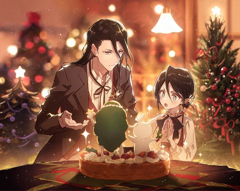 Merry Christmas 2|插画师c7肘的朽木露琪亚插画图片 | BoBoPic