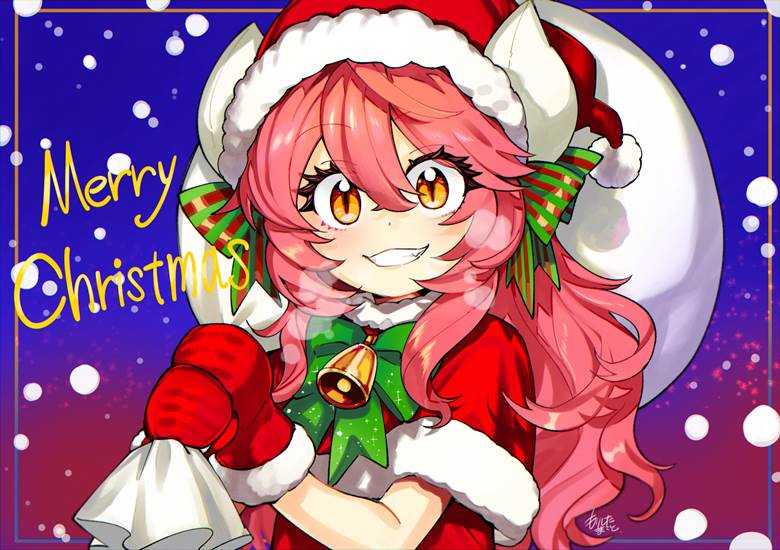 MerryChristmas|插画师森下真的圣诞节插画图片 | BoBoPic