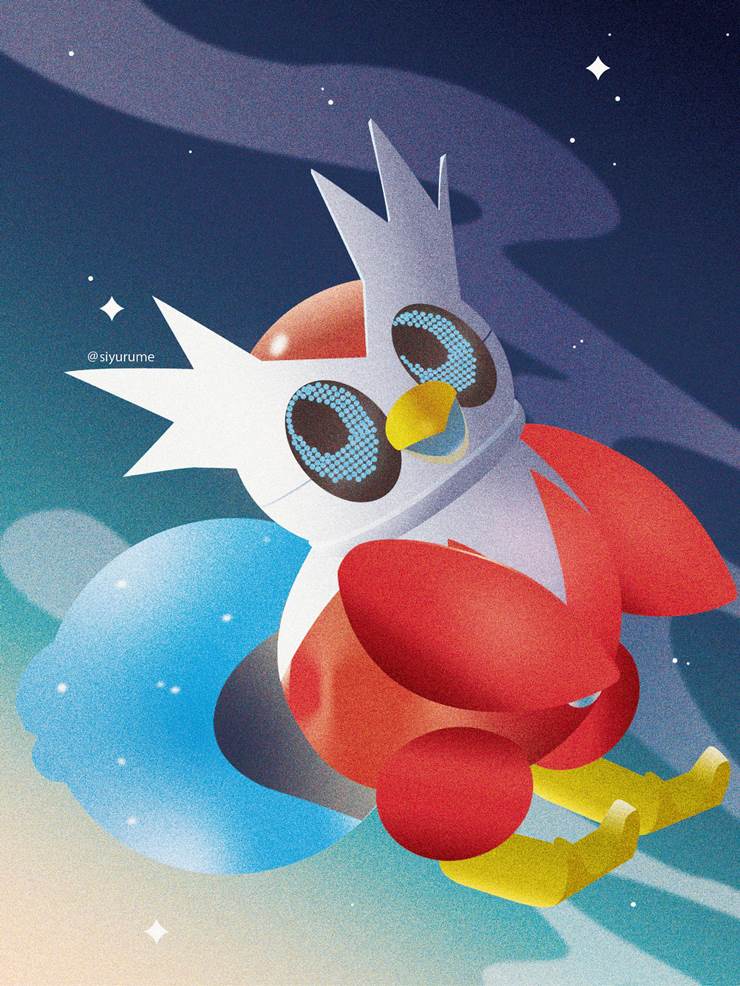 关都#991悖谬宝可梦，铁包袱(テツノツツミ)插画图片 | BoBoPic