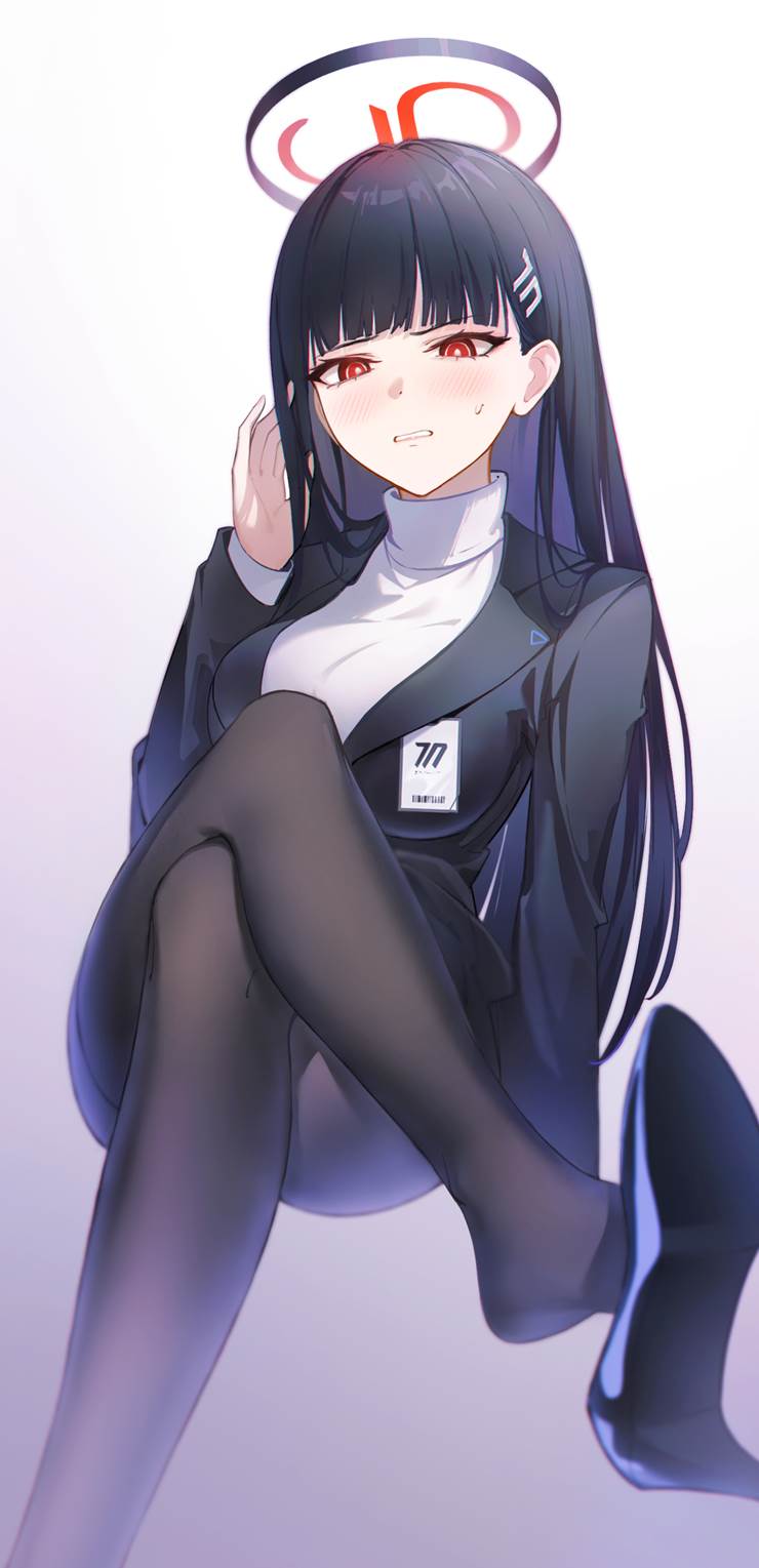 调月碧蓝档案|插画师Yozora的调月莉音插画图片 | BoBoPic