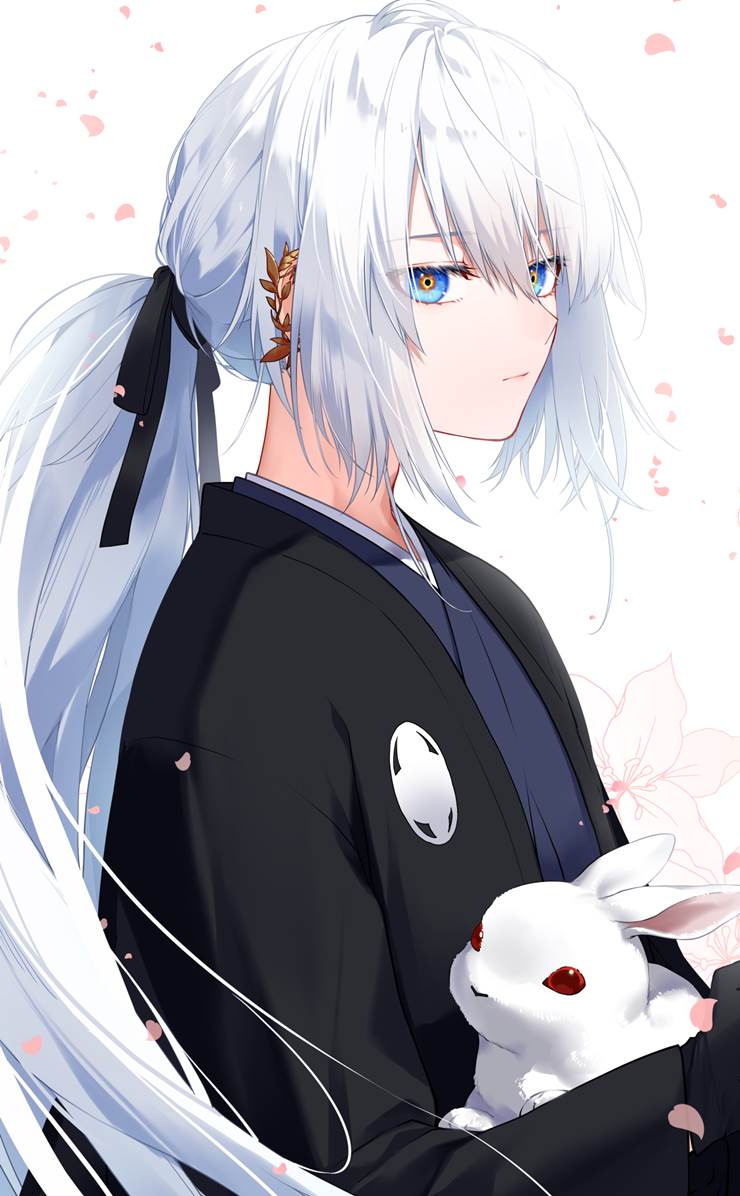 original,creation,silver hair, - わか'illustration - PixivBox