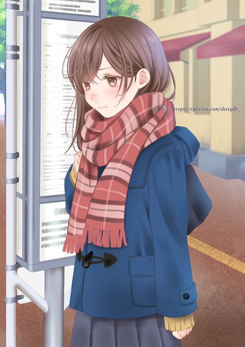 小花花公子|插画师sheepD的女高中生插画图片 | BoBoPic