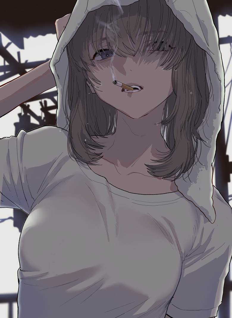 Skeb 开始了。|插画师い的香烟插画图片 | BoBoPic