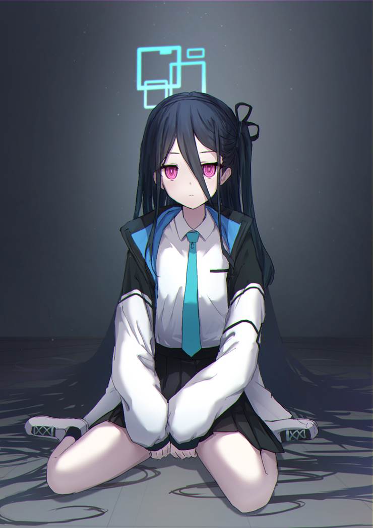 小 碧蓝档案|插画师りい的Key酱插画图片 | BoBoPic