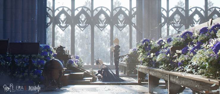 失落的深渊 · 葬礼(lumine) final|插画师void_0的美丽插画图片 | BoBoPic