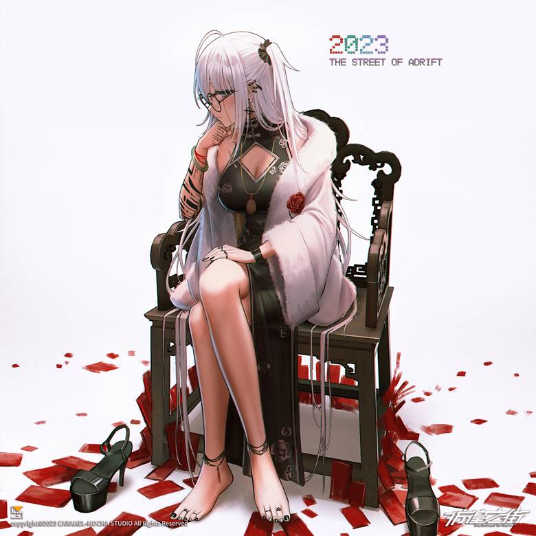 THE STREET OF ADRIFT 2023|插画师Yurika-R的女孩插画图片 | BoBoPic