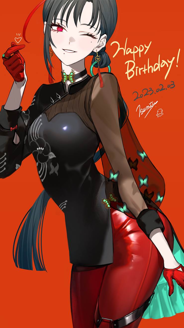 H.B.|插画师七癖みり|的七福あかね插画图片 | BoBoPic