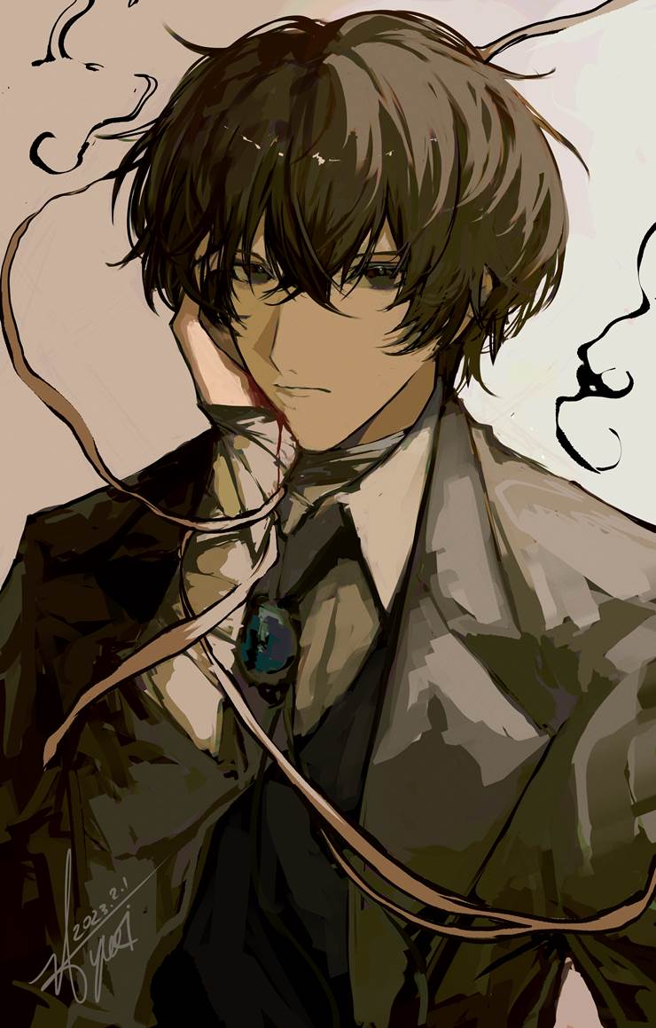 OsamuDazai|插画师√A的太宰治插画图片 | BoBoPic