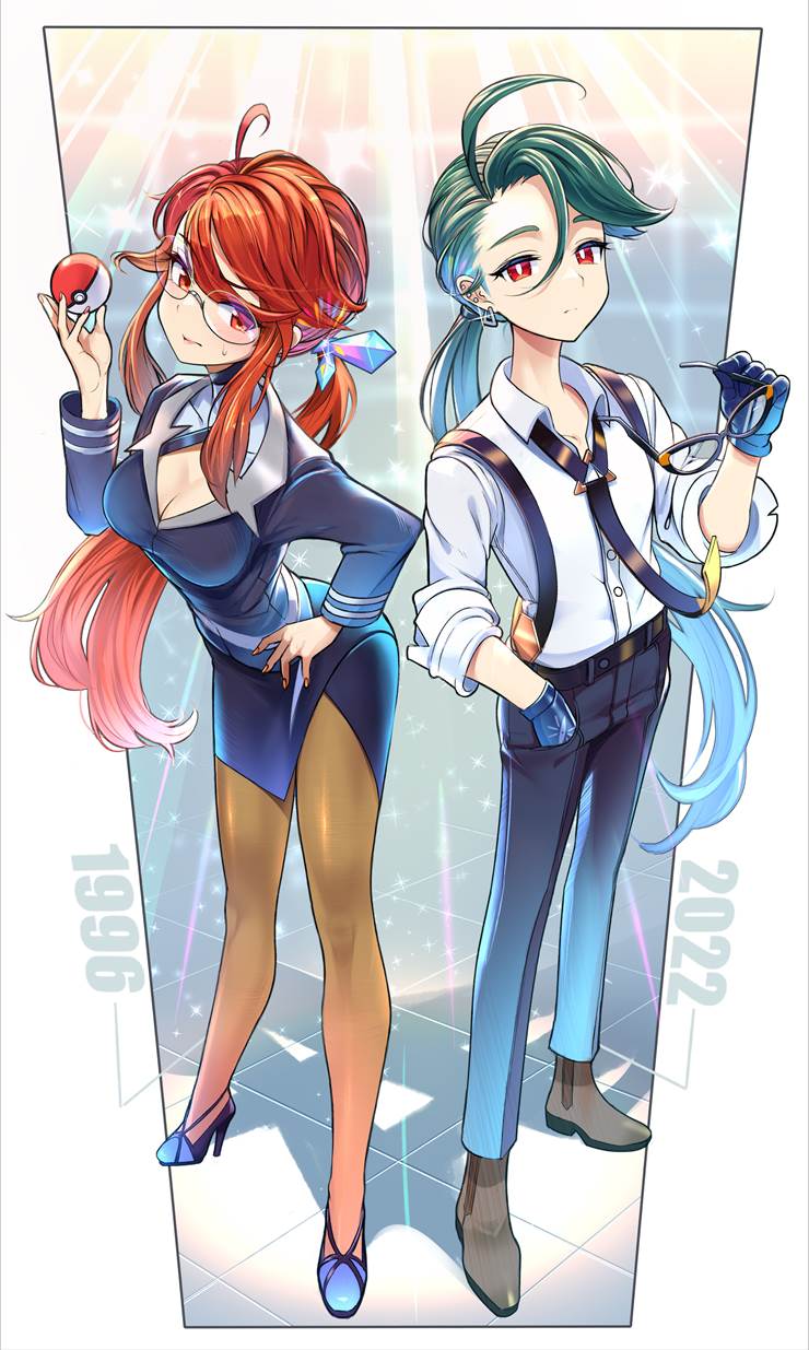 卡纳和智利|插画师TM的精灵宝可梦插画图片 | BoBoPic