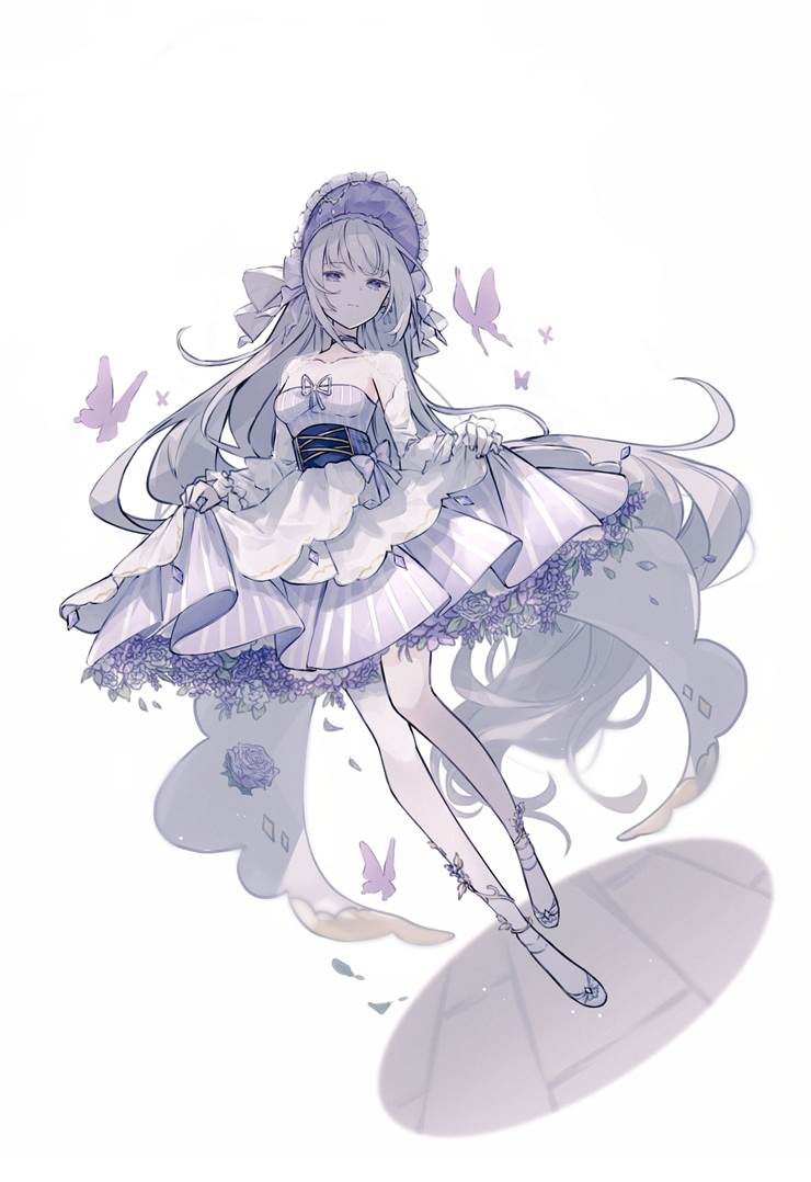 原创|插画师MiyU的女孩插画图片 | BoBoPic