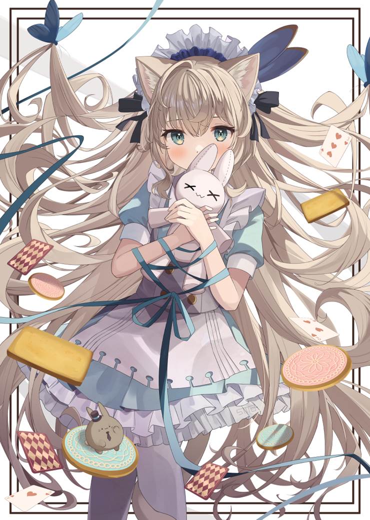 |插画师5ma.(ごま)的猫耳插画图片 | BoBoPic