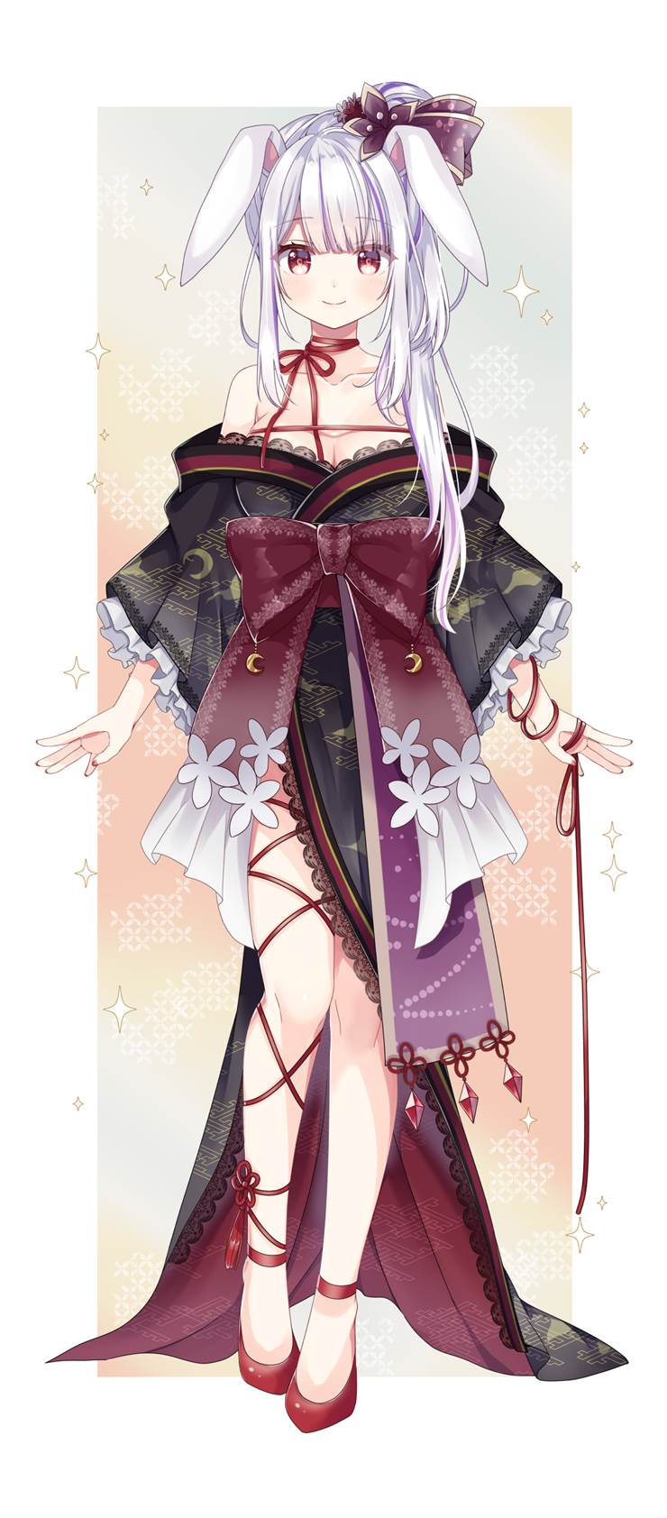 虚拟YouTuber丸饼月见插画图片 | BoBoPic