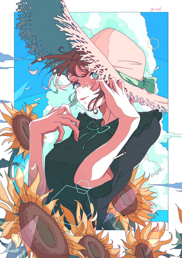 pixiv壁纸|插画师やsい/yasi的女孩插画图片 | BoBoPic