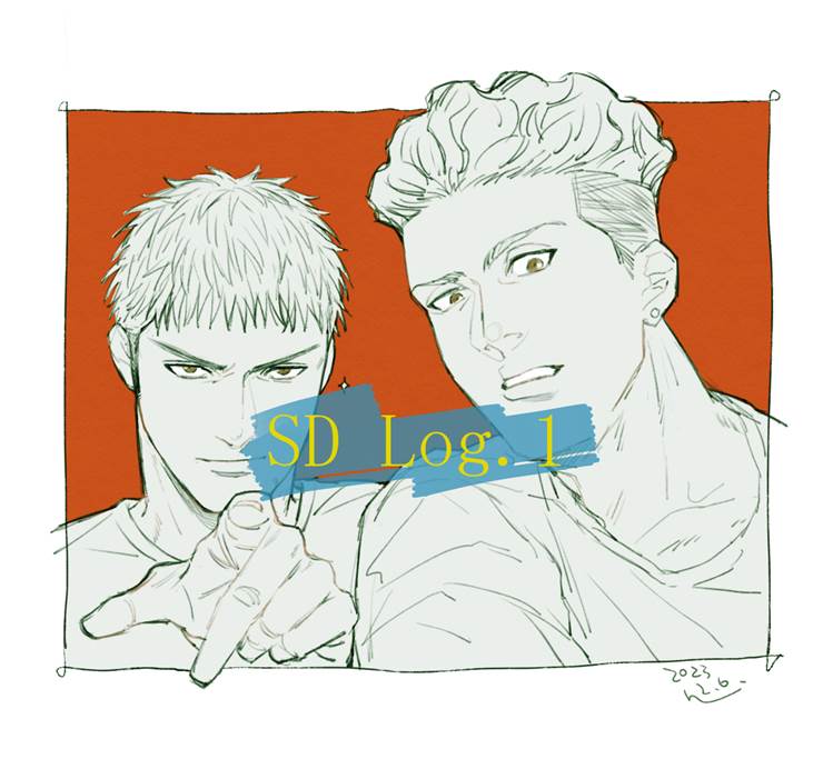 SD Log|插画师hachi的灌篮高手插画图片 | BoBoPic