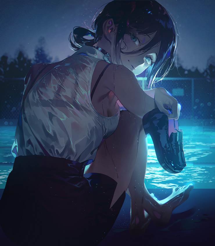 背‐3/32|插画师ファジョボレ的蕾塞插画图片 | BoBoPic