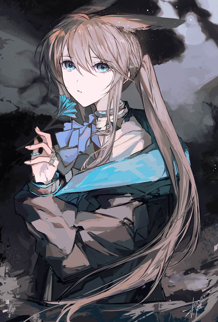 Amiya|插画师√A的阿米娅插画图片 | BoBoPic