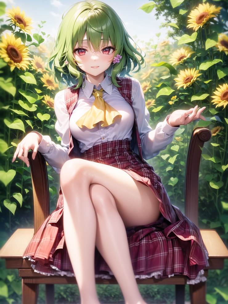 风见 幽香|插画师berebere的AI绘图（东方project）插画图片 | BoBoPic